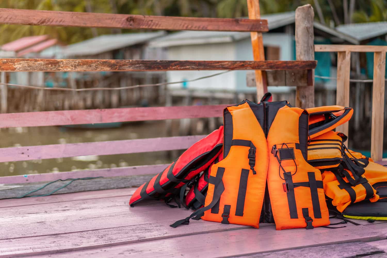 Different types of life jackets